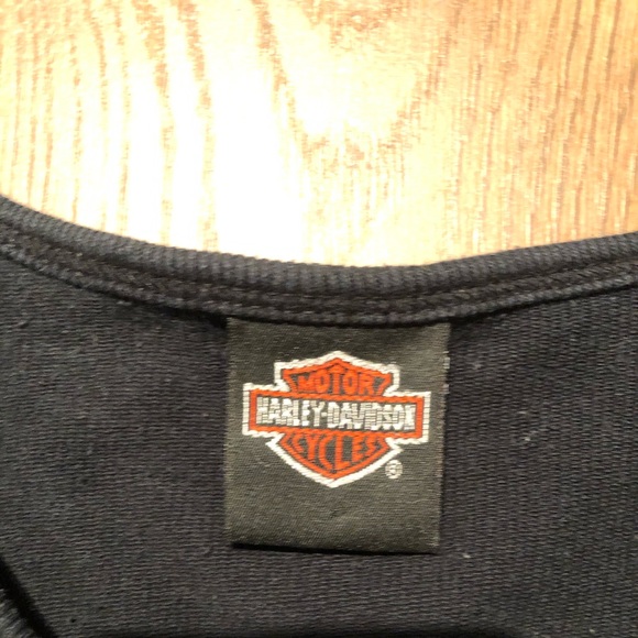 Harley-Davidson | Tops | Harley Davidson Snap Vest Large | Poshmark